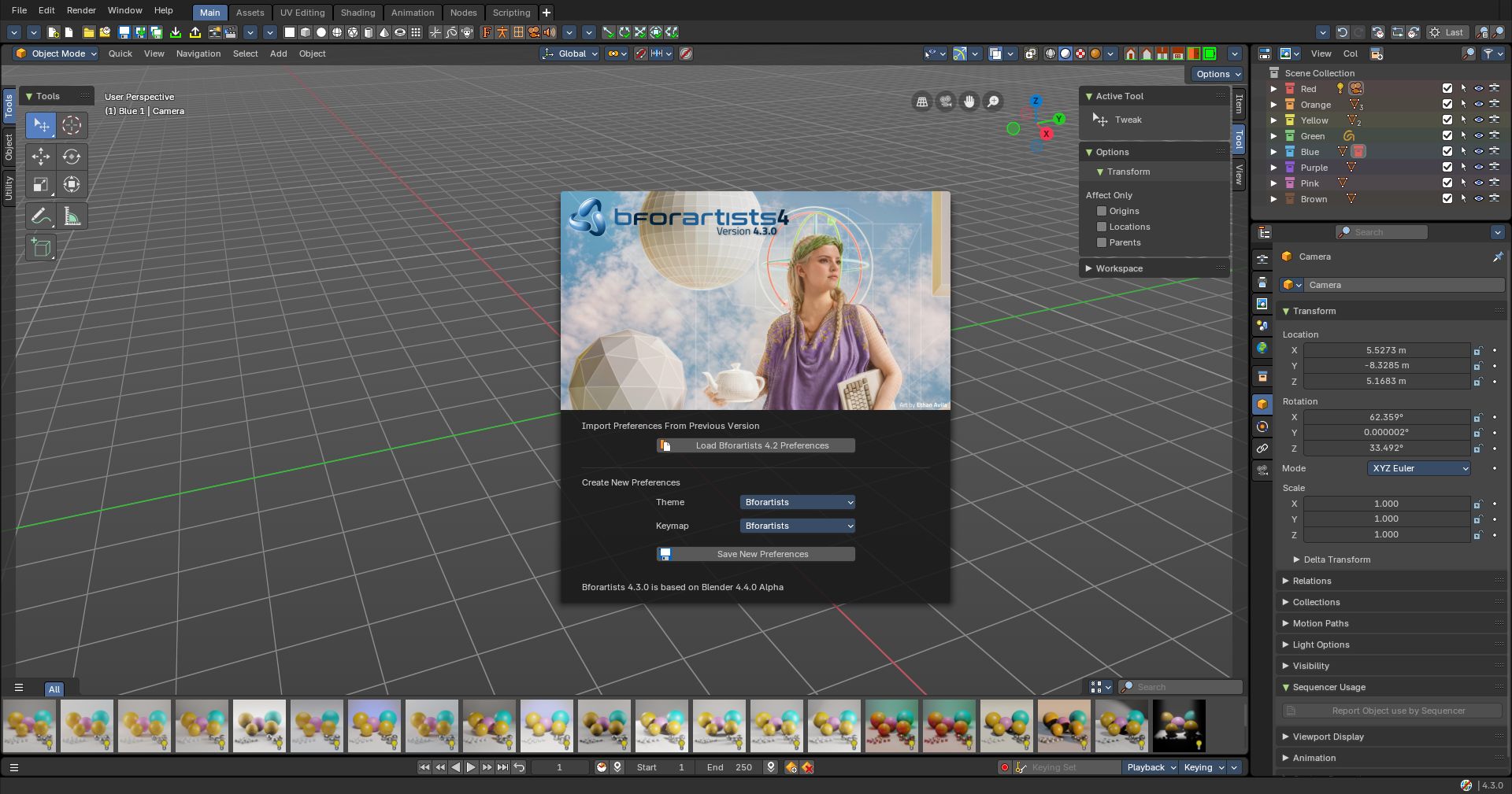 Bforartists 4.3.0 - Official Release - Bforartists
