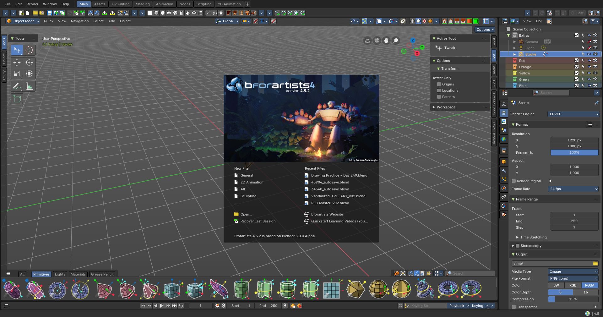 Bforartists 4 - Version 4.5.2 Released - The Asset Shelf Usability Upgrade Hotfix - Bforartists